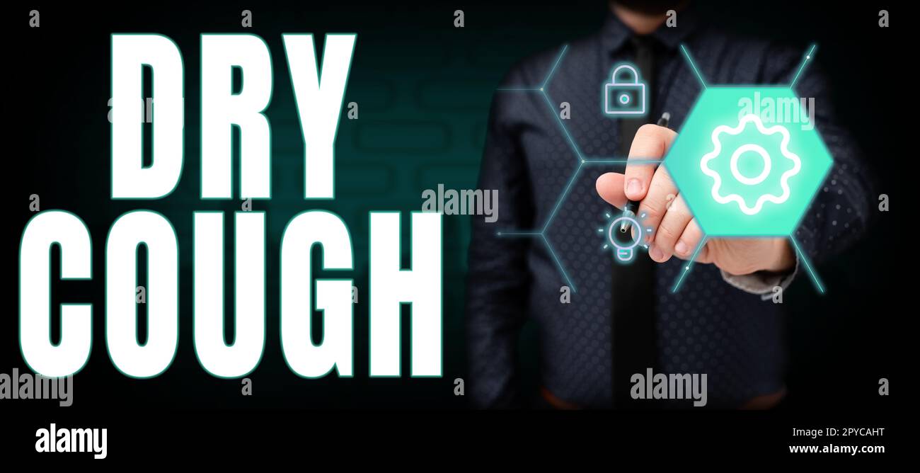 Inspiration showing sign Dry Cough. Business overview cough that are ...