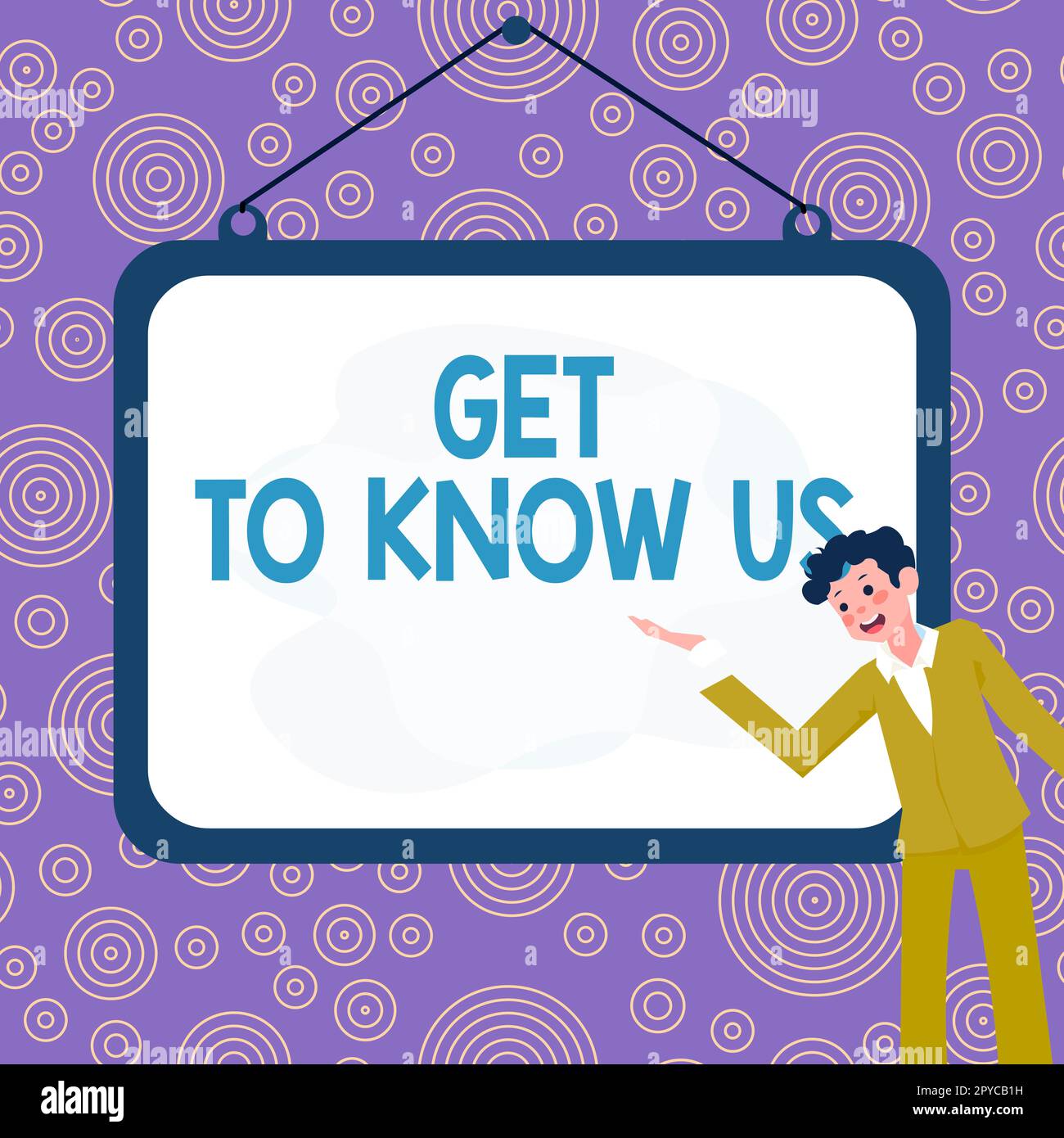 Handwriting text Get To Know Us. Word for acquiring an important ...