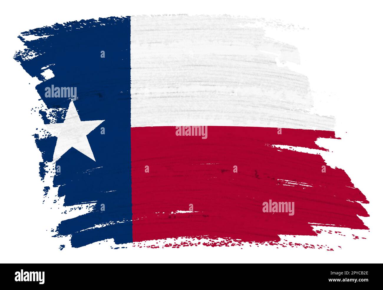 A Texas flag background paint splash brushstroke 3d illustration with ...