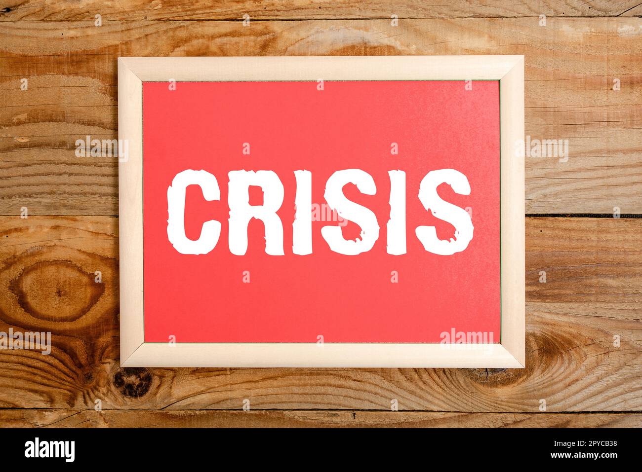 Conceptual caption Crisis. Business approach time when difficult or ...