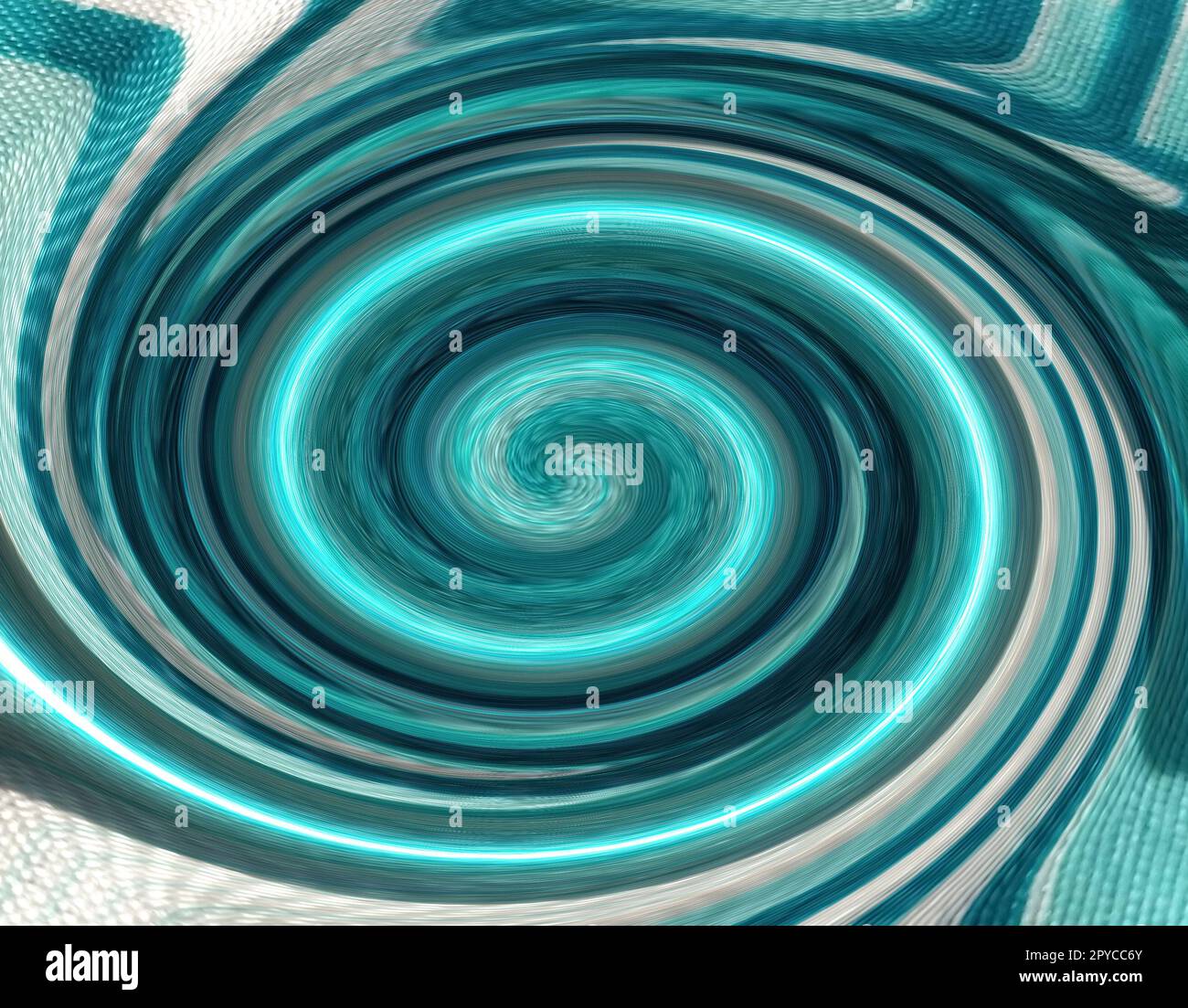 A whirling vortex spiral. Spiral of hypnosis, hypnosis concept ...