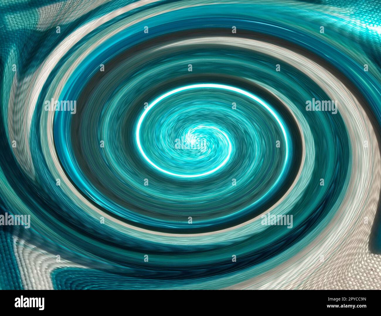 A whirling vortex spiral. Spiral of hypnosis, hypnosis concept ...