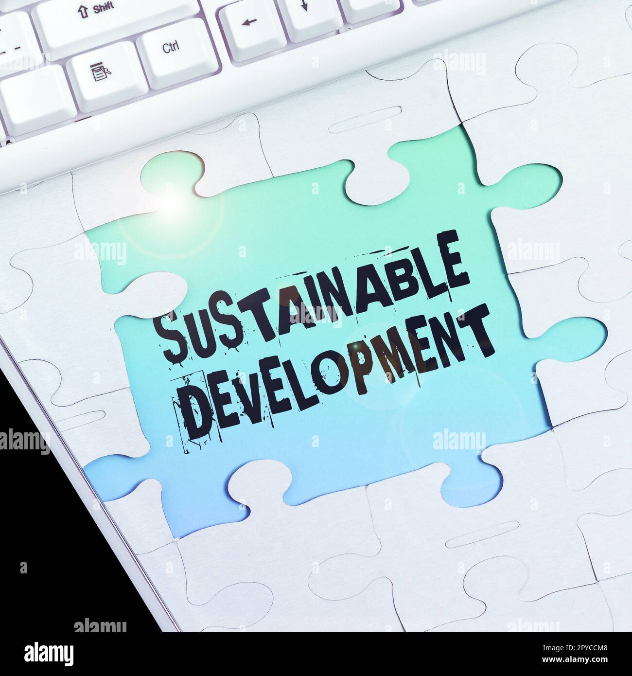 Inspiration showing sign Sustainable Development. Business concept the ...