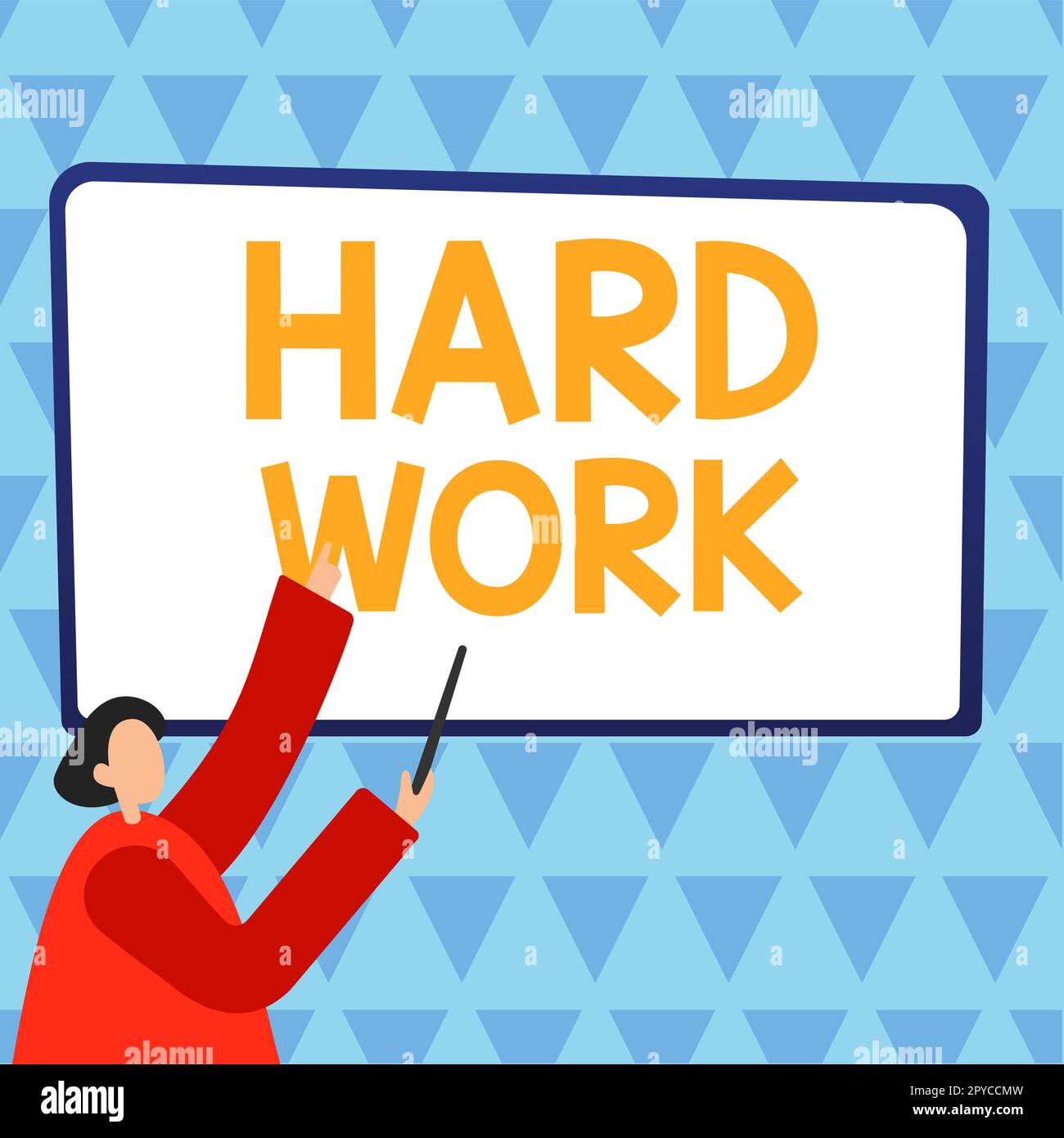 Conceptual display Hard Work. Internet Concept always putting a lot of ...