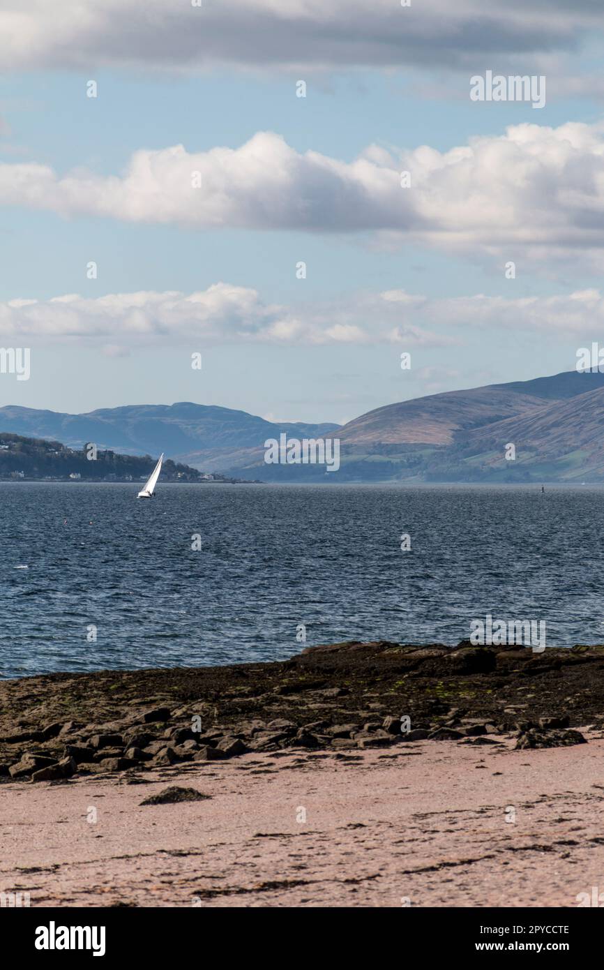 Millport Island West of Scotland Landmarks May 1st 2023 Stock Photo - Alamy
