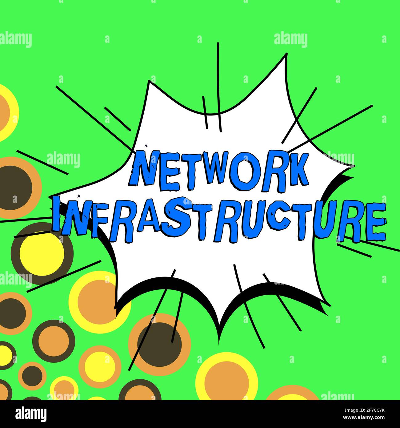 Inspiration showing sign Network Infrastructure. Business showcase ...