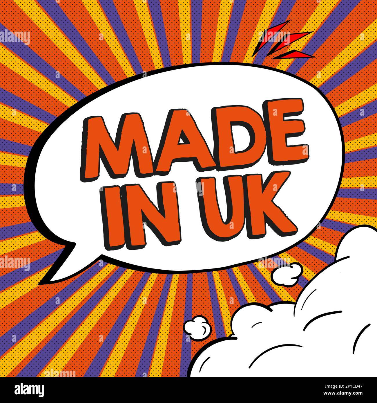 Inspiration showing sign Made In Uk. Internet Concept Something ...