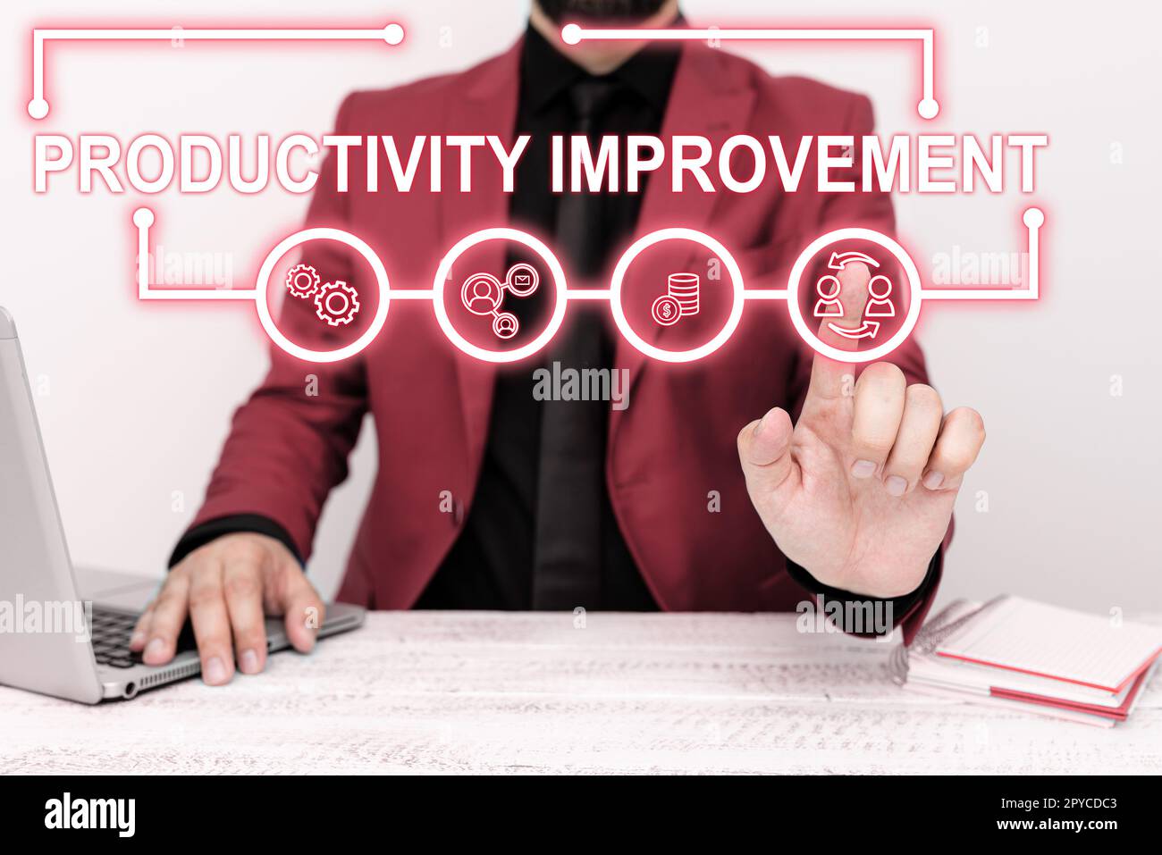 Conceptual display Productivity Improvement, Business overview Hacking ... Conceptual display Productivity Improvement, Business overview Hacking ...