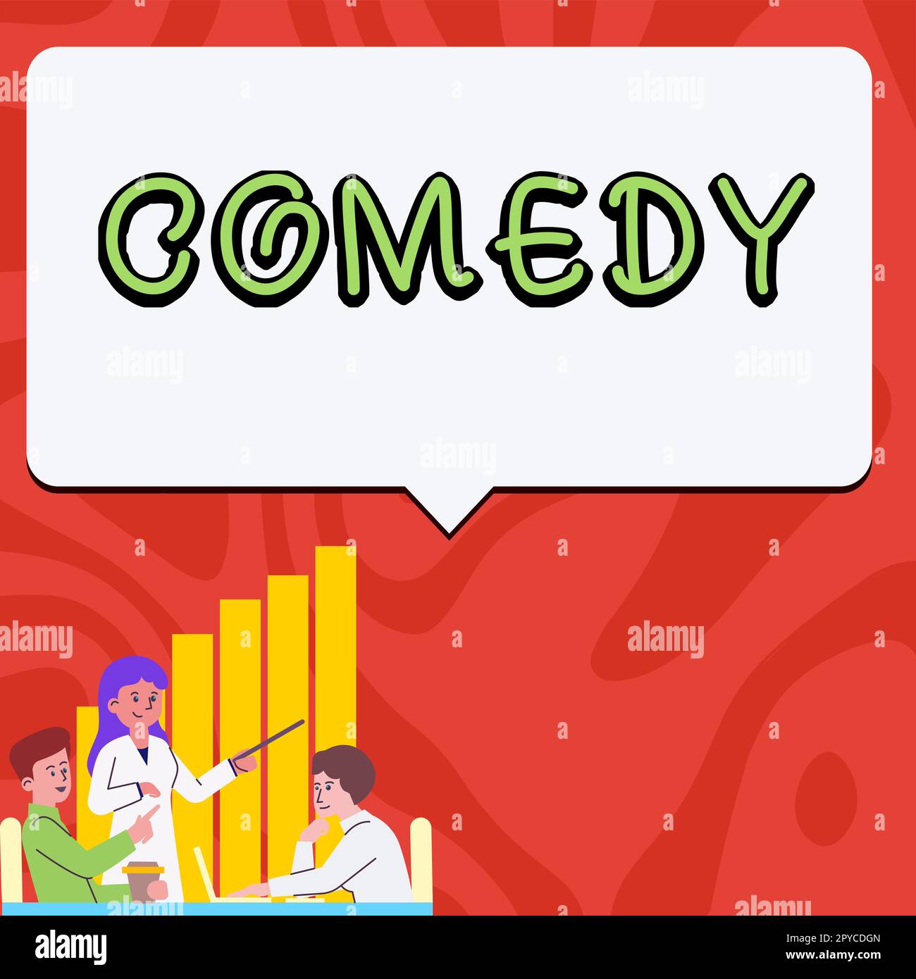 Conceptual caption Comedy. Business concept Funny program Humorous ...