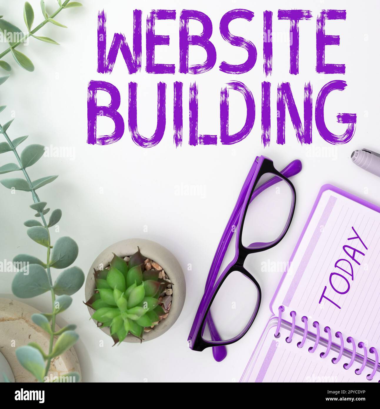 Text showing inspiration Website Building. Business showcase tools that ...