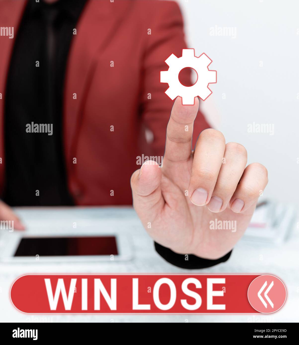 Loser sign hi-res stock photography and images - Alamy