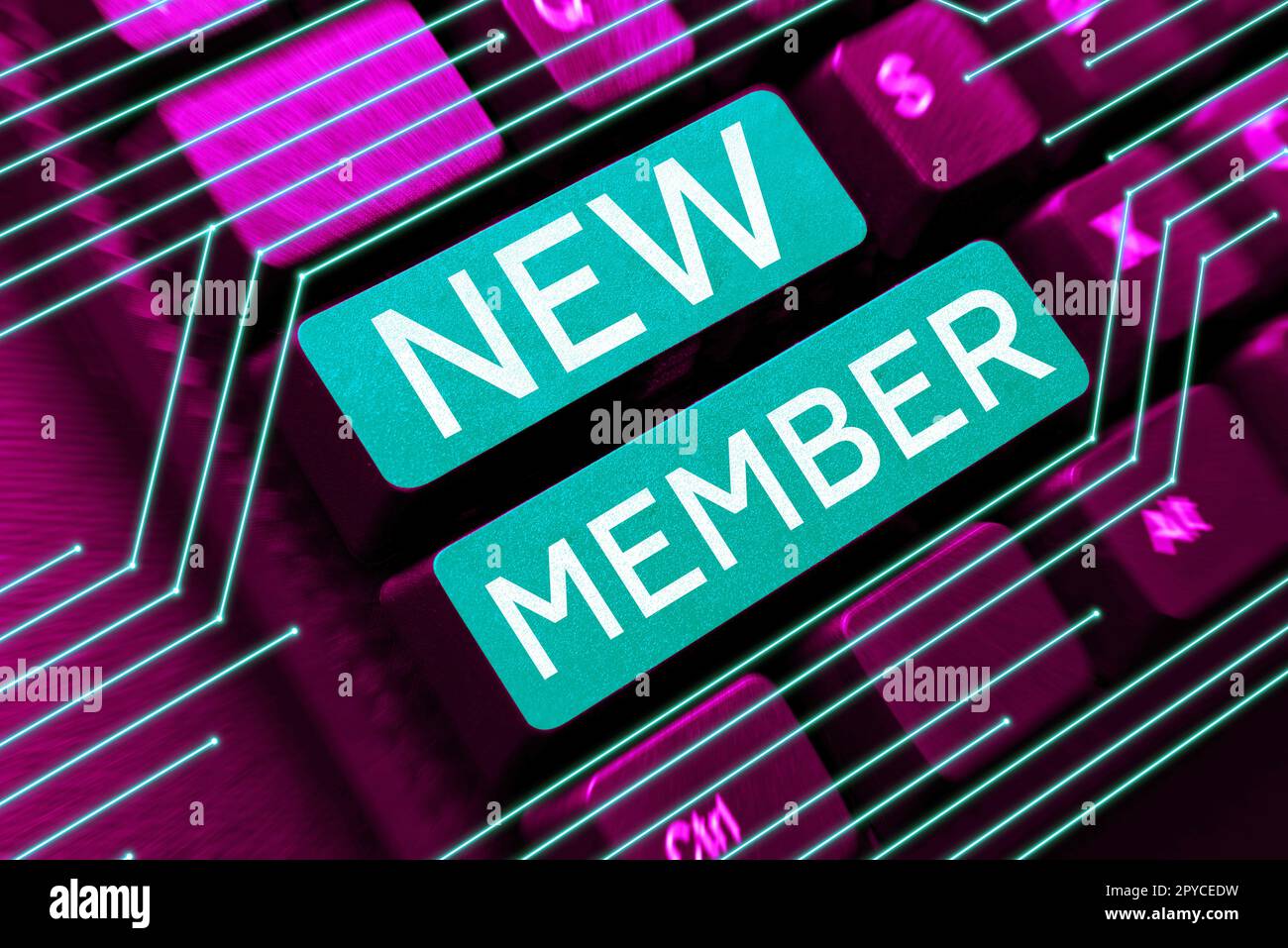 Inspiration showing sign New Member. Business showcase recruiting ...