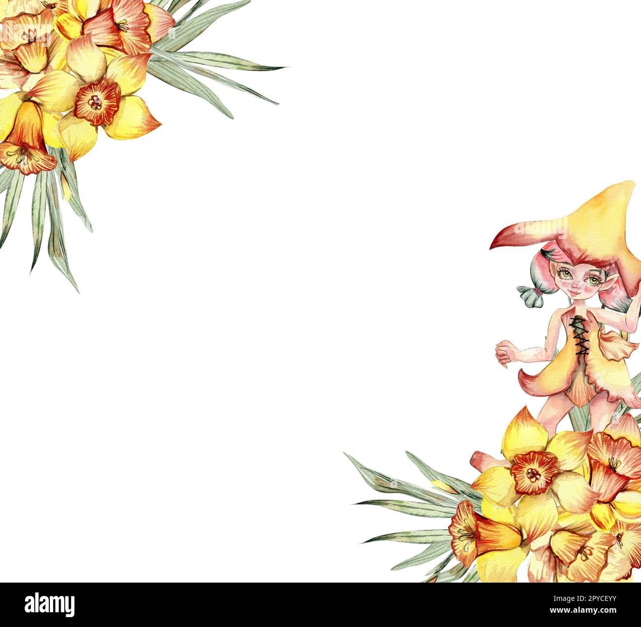 Summer Corner Border