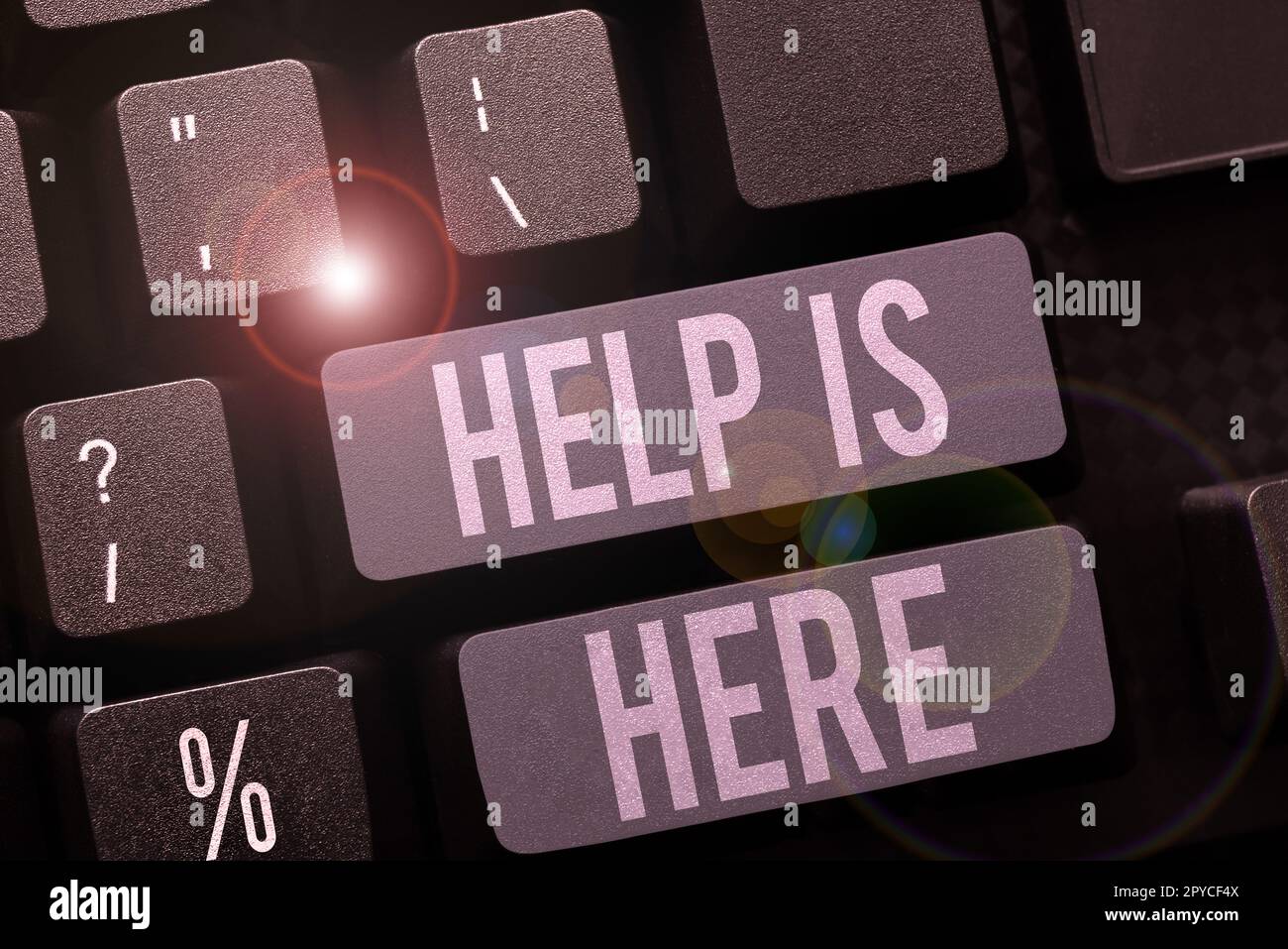 Inspiration showing sign Help Is Here. Business idea The action of ...