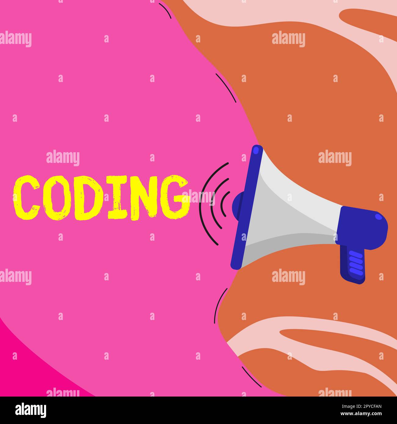 Handwriting Text Coding Internet Concept Assigning Code To Something