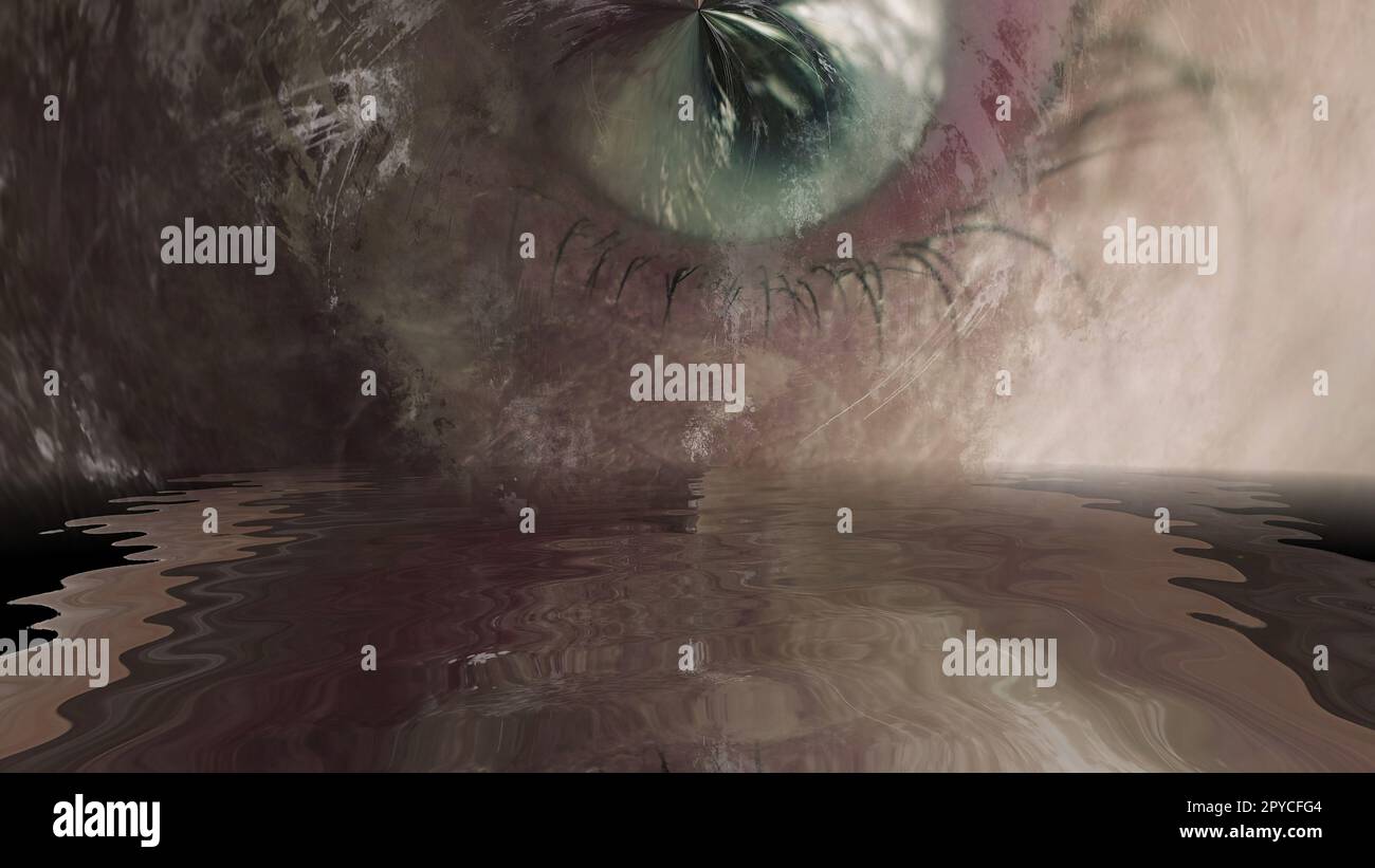 Human eye scary hi-res stock photography and images - Alamy