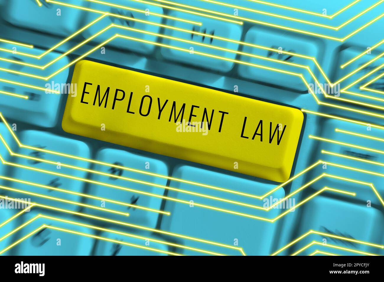 Inspiration showing sign Employment Law. Word Written on deals with ...
