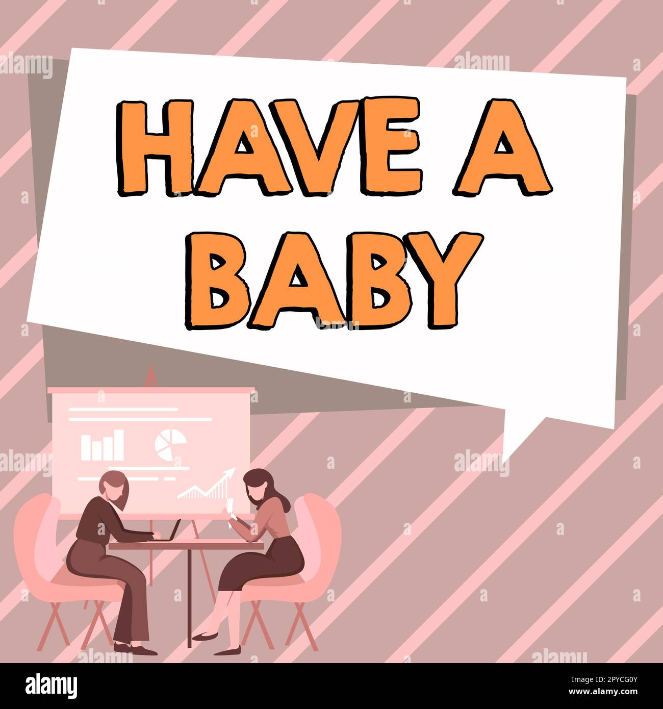 Inspiration showing sign Have A Baby. Conceptual photo parents are ...