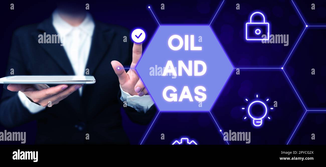 Conceptual caption Oil And Gas. Conceptual photo Exploration Extraction ...