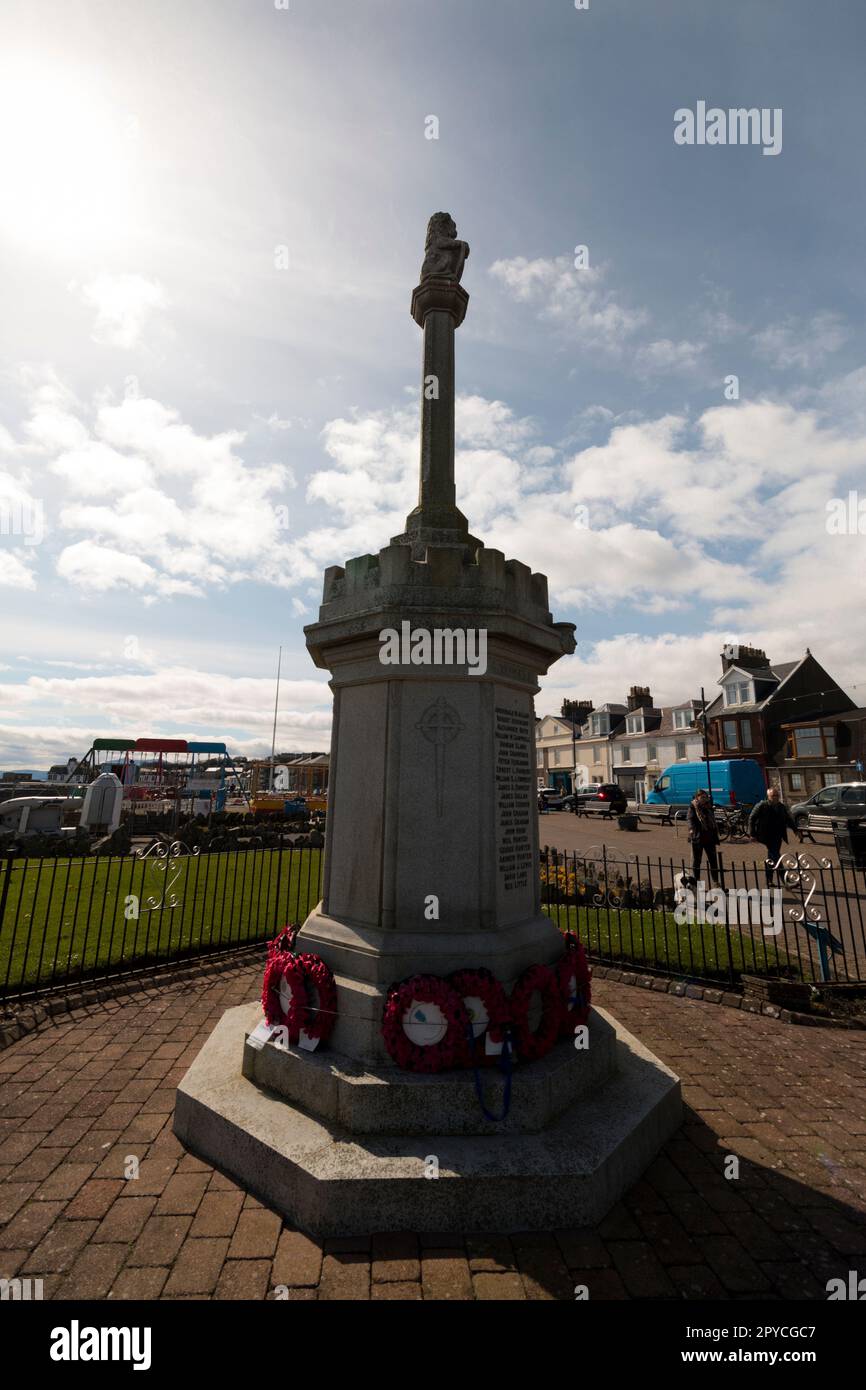 Millport Island West of Scotland Landmarks May 1st 2023 Stock Photo - Alamy