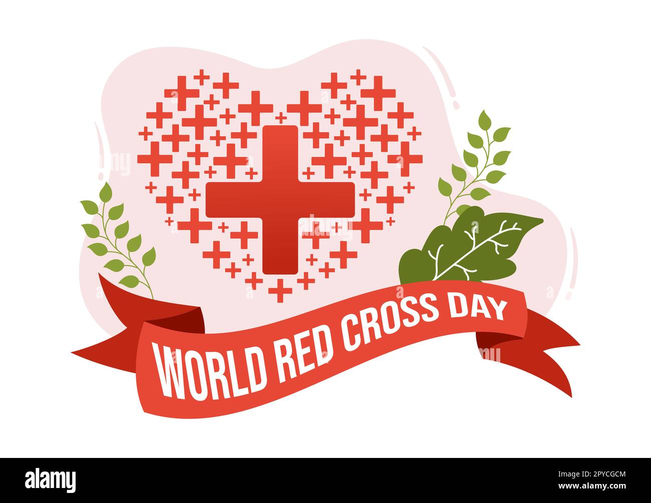World Red Cross Day on May 8 Illustration to Medical Health and ...