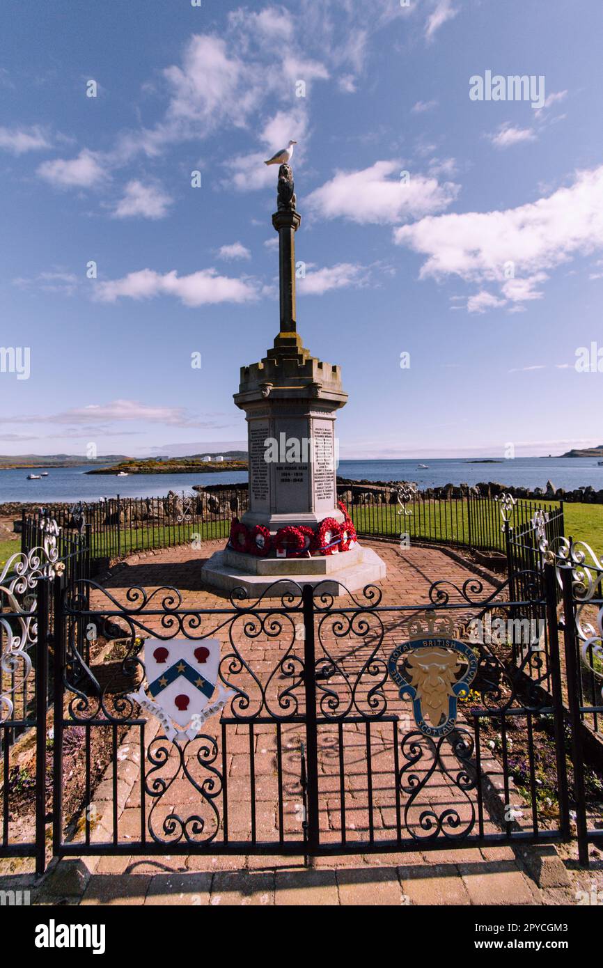 Millport Island West of Scotland Landmarks May 1st 2023 Stock Photo - Alamy