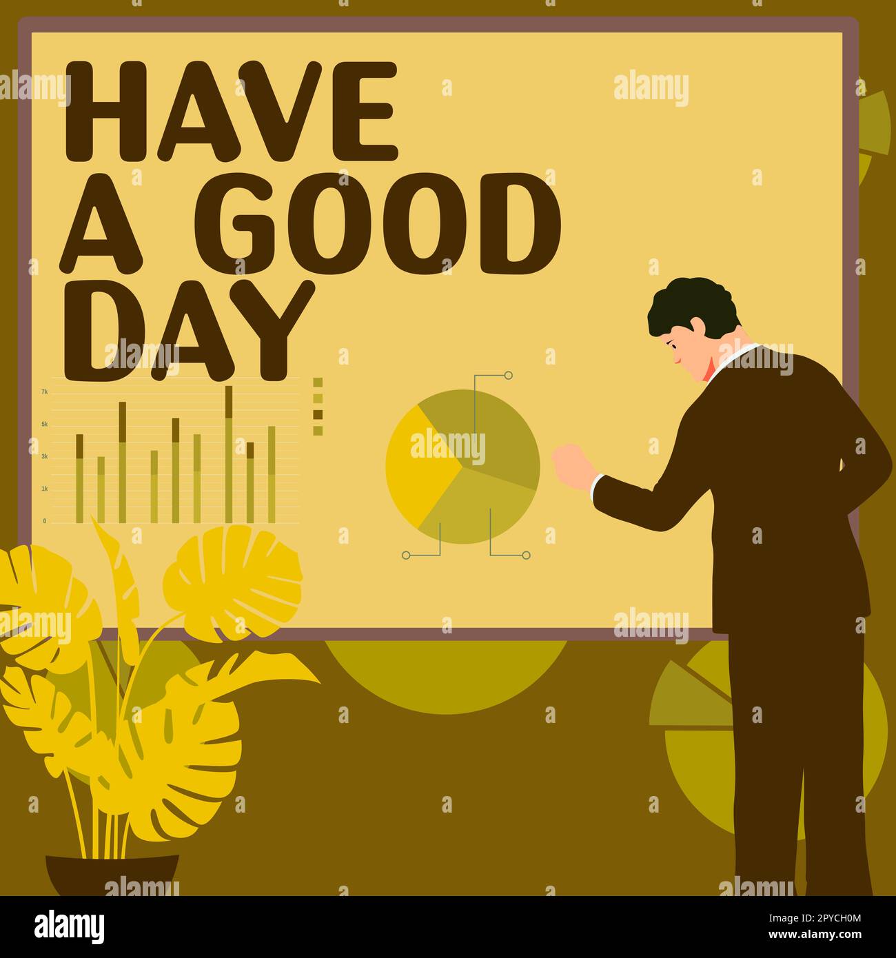 Conceptual display Have A Good Day. Business showcase Nice gesture ...