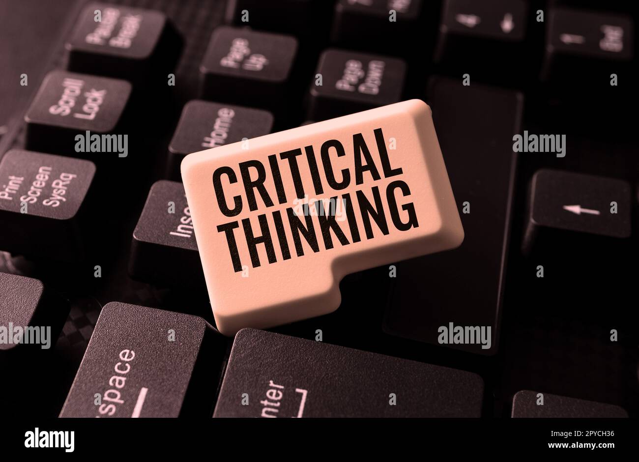 Sign displaying Critical Thinking. Business overview sequence of stages ...