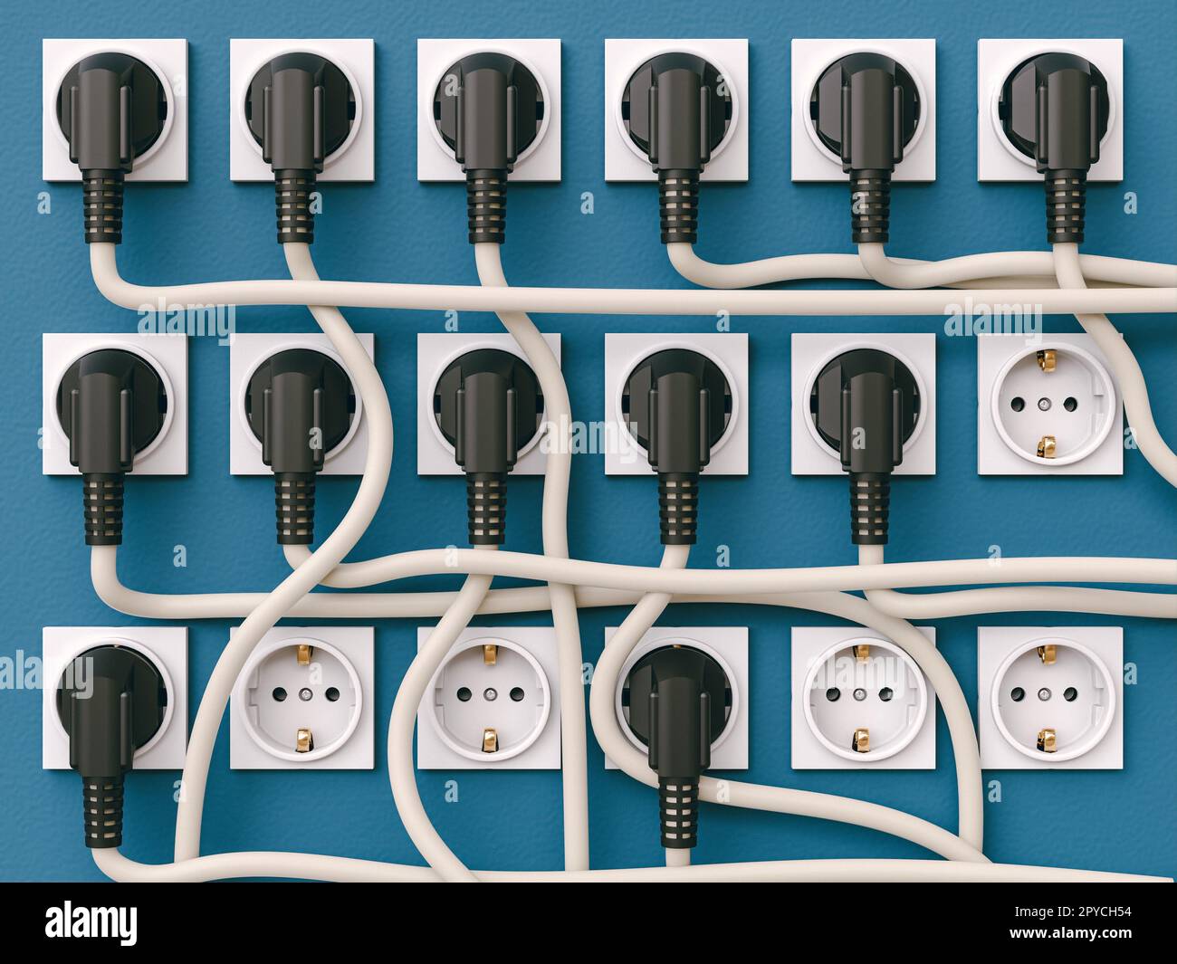 Schuko power plug hi-res stock photography and images - Alamy