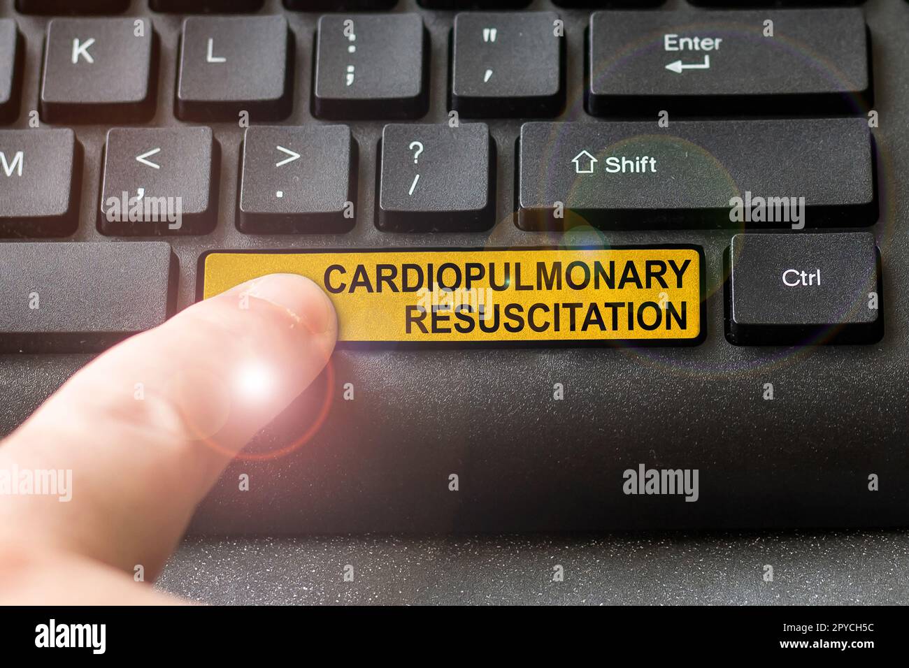 Writing displaying text Cardiopulmonary Resuscitation. Word Written on ...