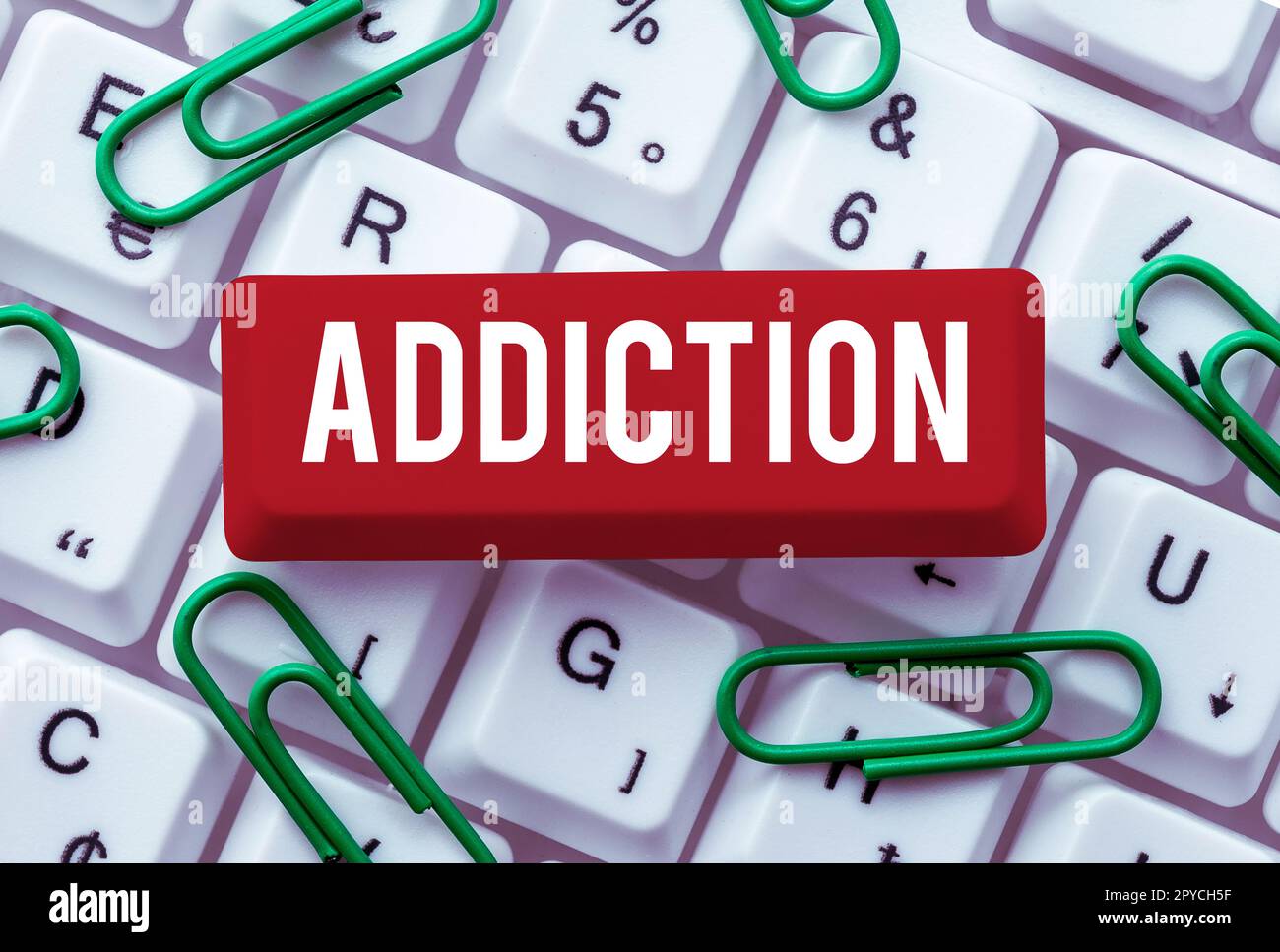 Conceptual display Addiction. Conceptual photo condition of being ...