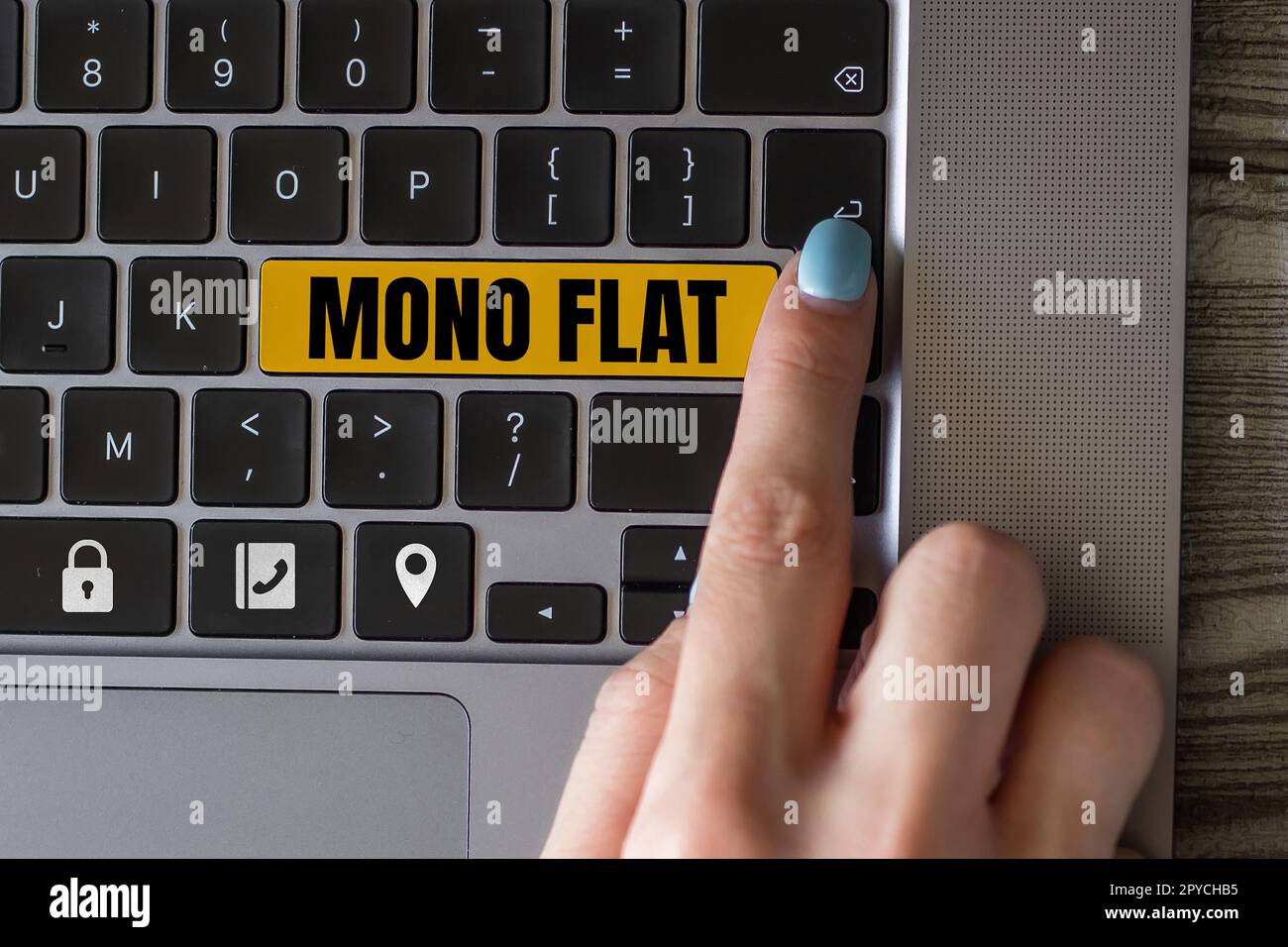 Hand icon mono hi-res stock photography and images - Alamy