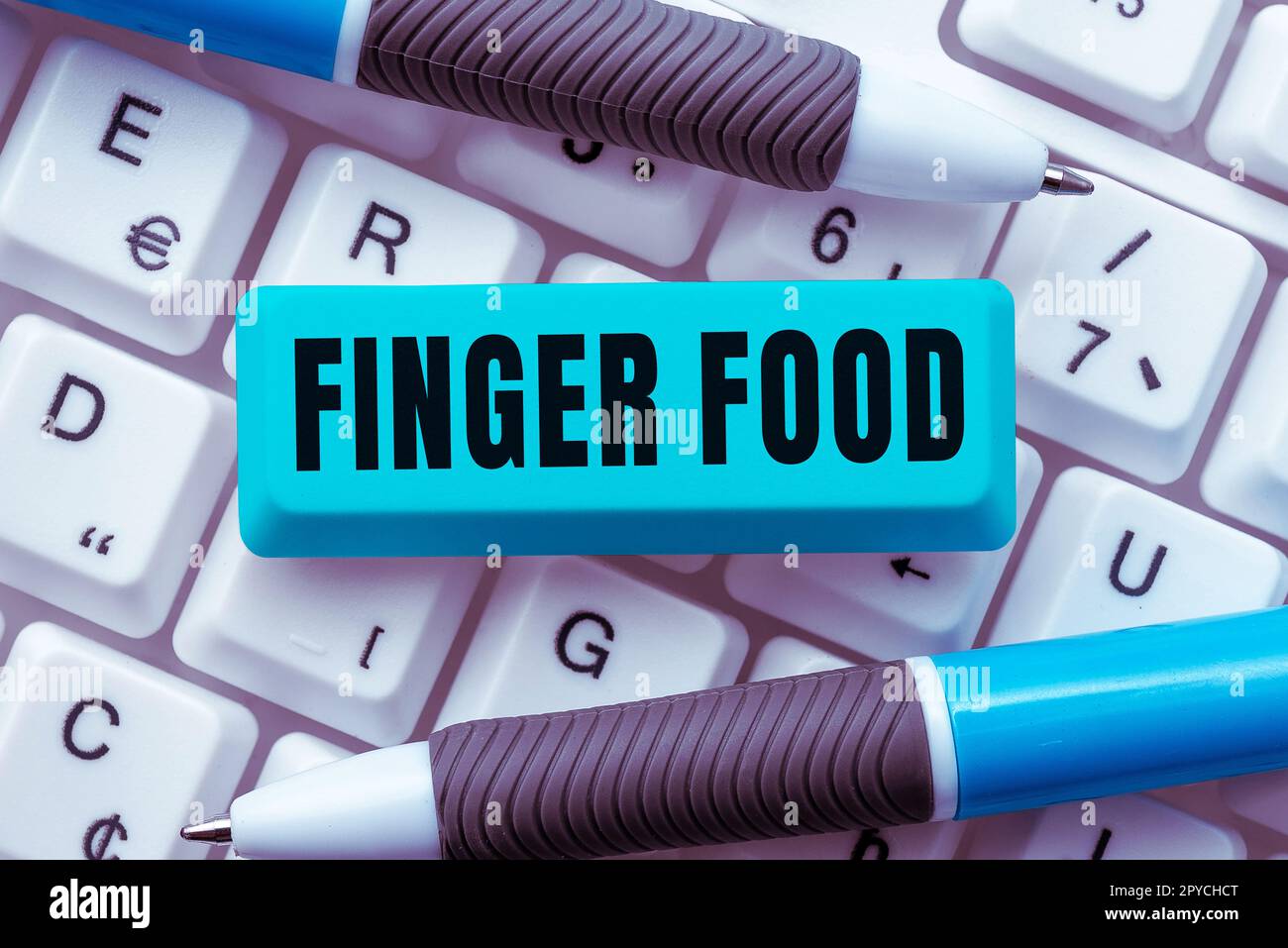Text caption presenting Finger Food. Word for products and digestives ...