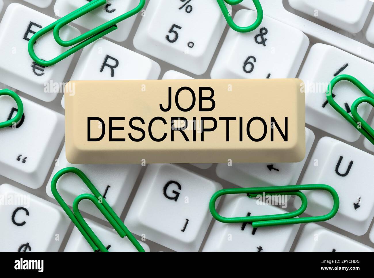 Conceptual display Job Description. Word for A document that describes ...