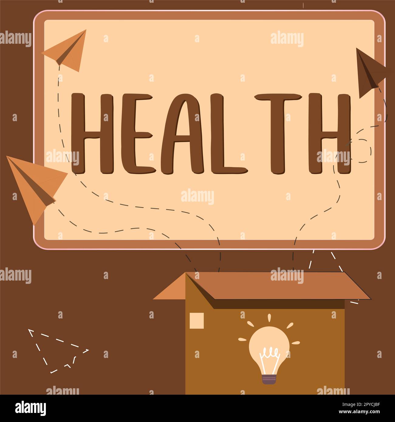 Sign displaying Health. Business concept State of being free from ...