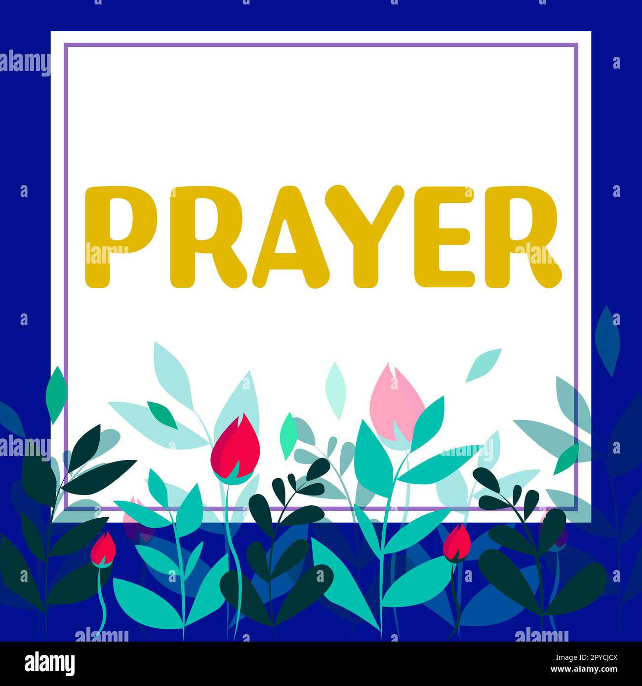 Text showing inspiration Prayer. Business showcase solemn request for ...