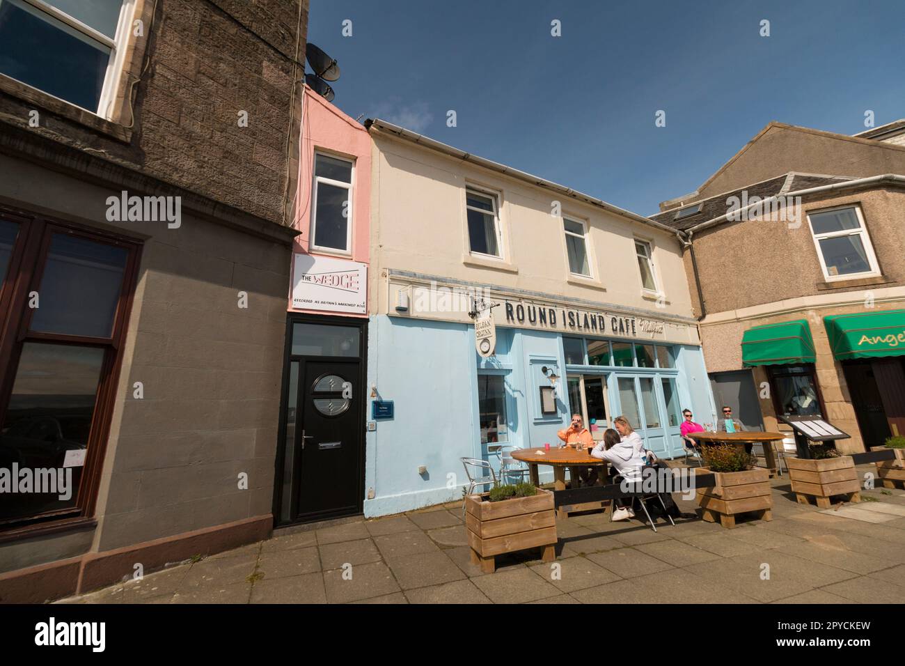 Millport Island West of Scotland Landmarks May 1st 2023 Stock Photo - Alamy