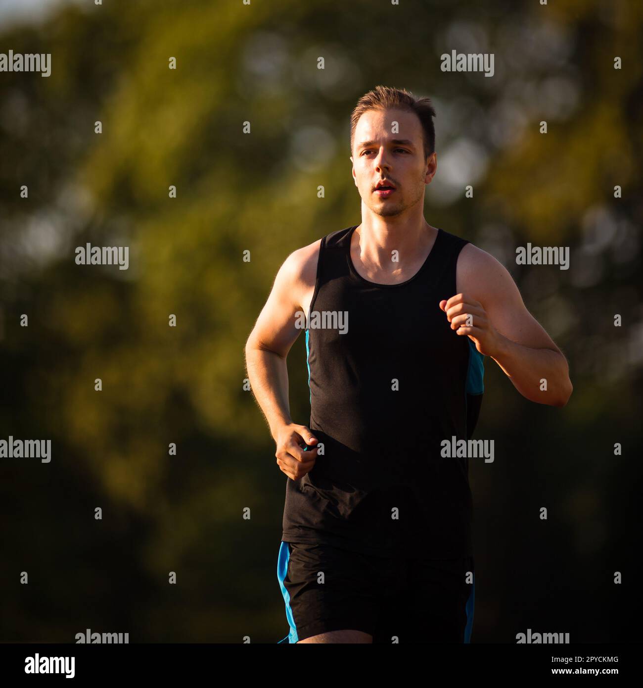 Young summer muscular hi-res stock photography and images - Alamy