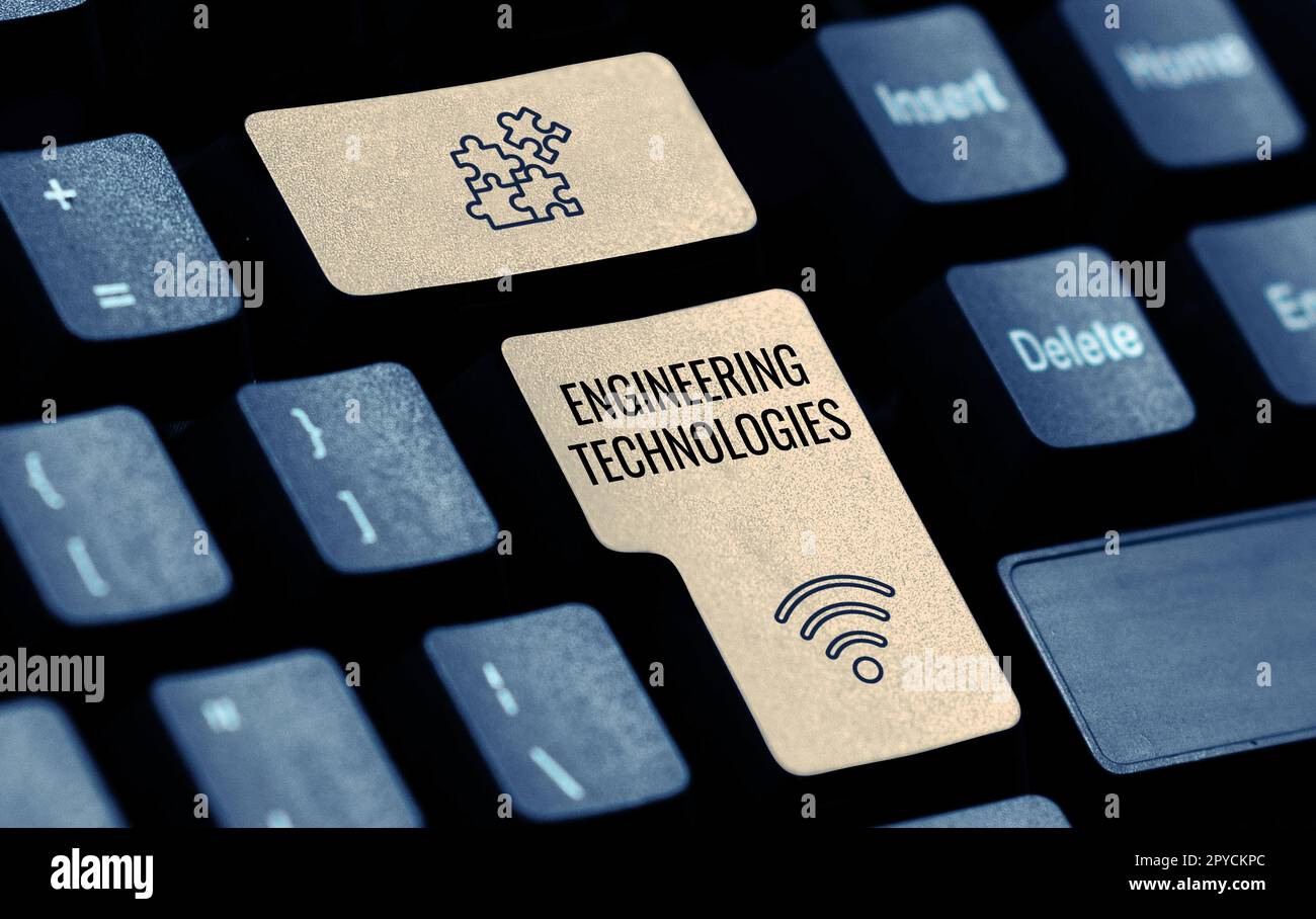 Conceptual display Engineering Technologies. Internet Concept deal with ...