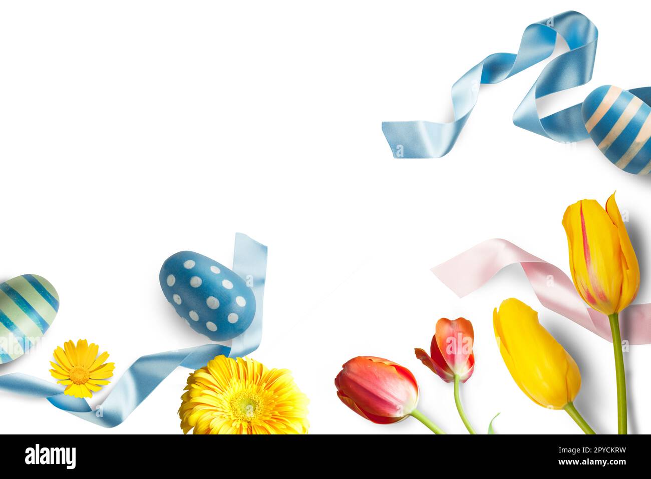 Ribbons flowers hi-res stock photography and images - Alamy