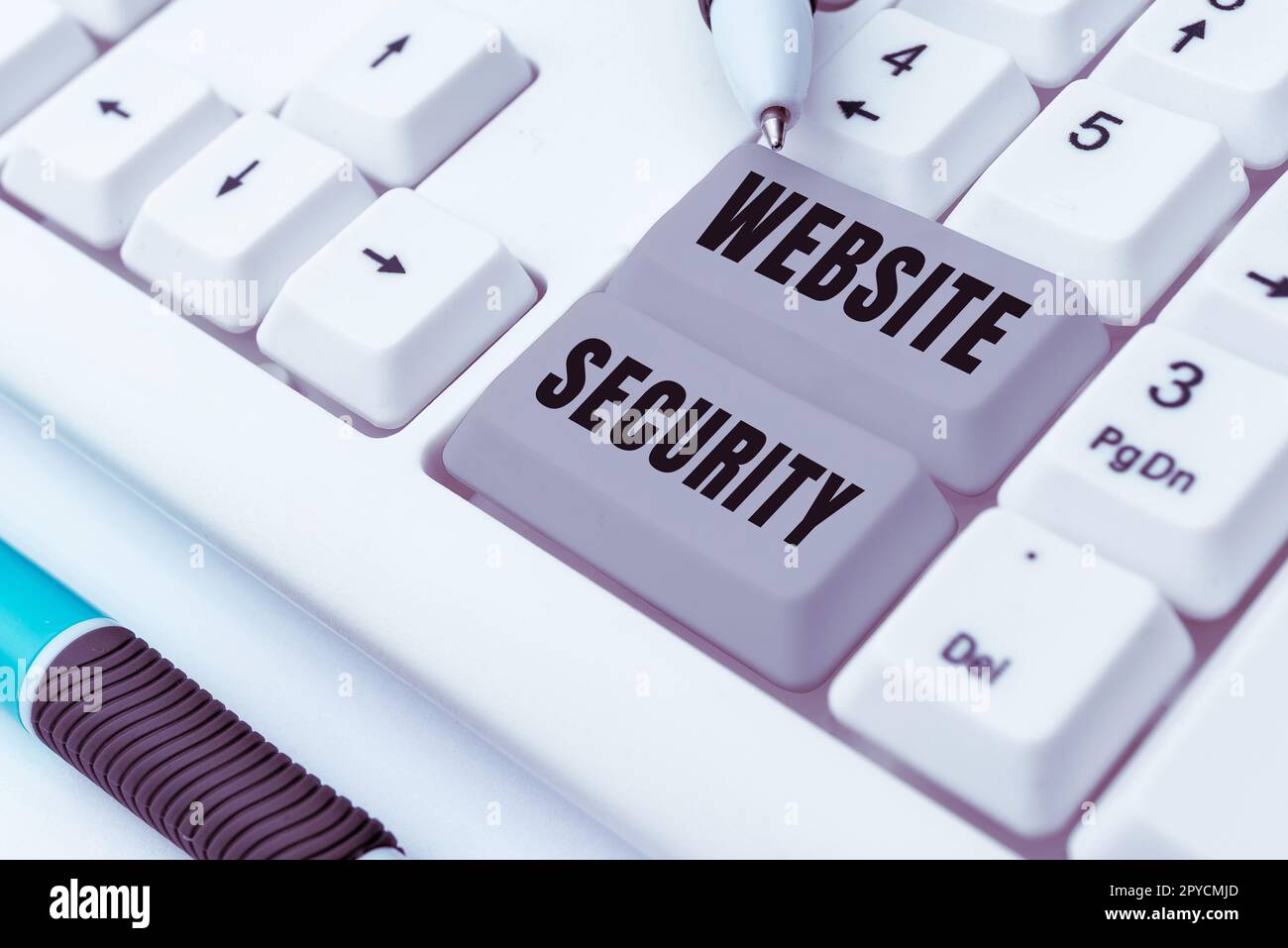 Writing Displaying Text Website Security Conceptual Photo Critical