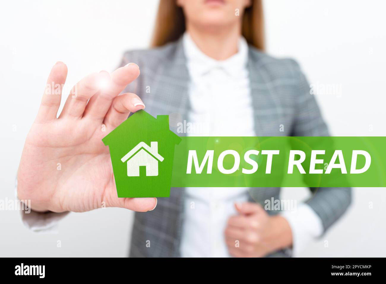 Handwriting text Most Read. Word Written on a piece of literature or ...