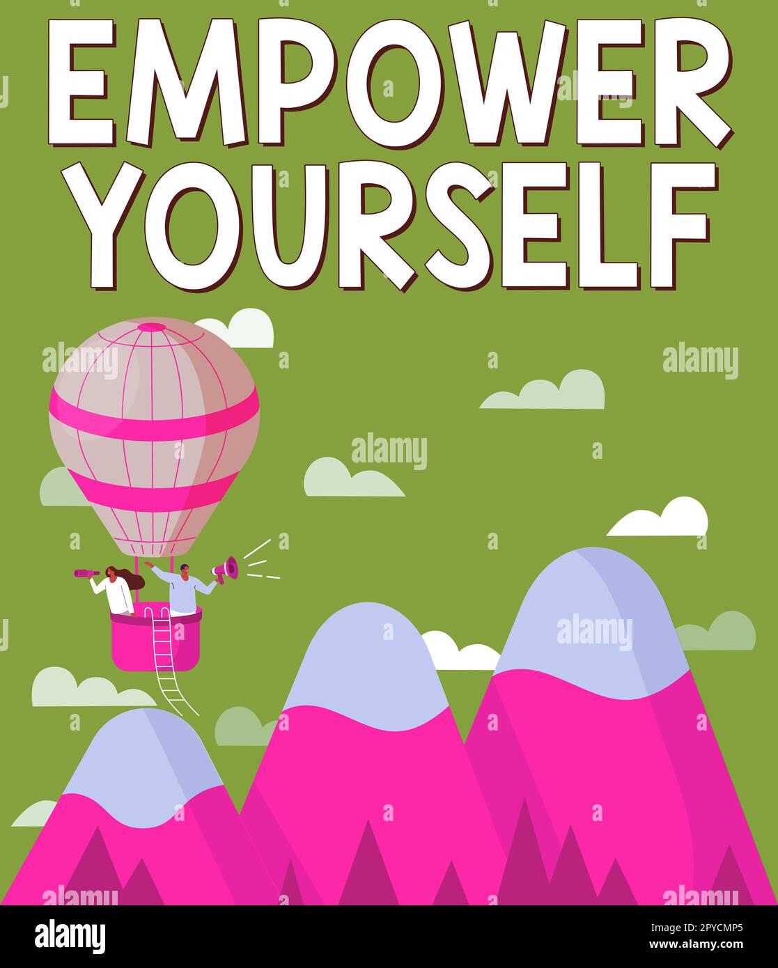 Inspiration showing sign Empower Yourself. Word Written on taking ...