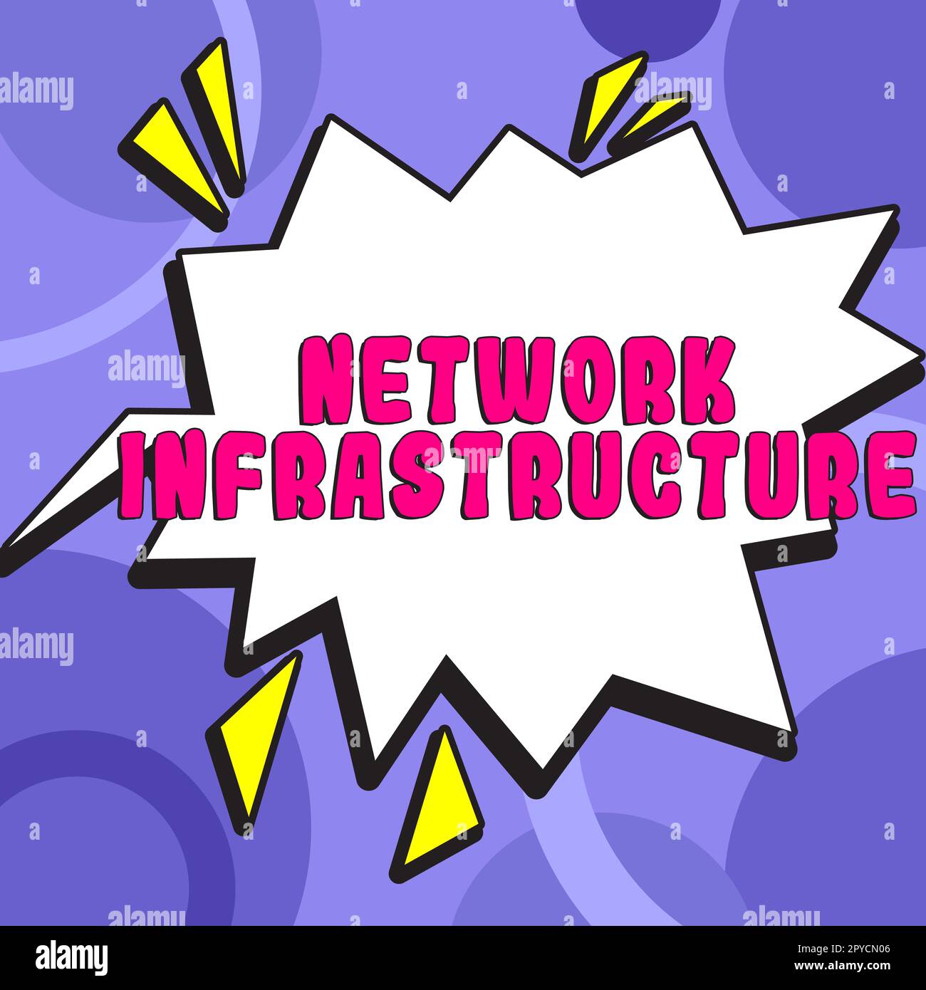 Text sign showing Network Infrastructure. Business showcase Hardware ...
