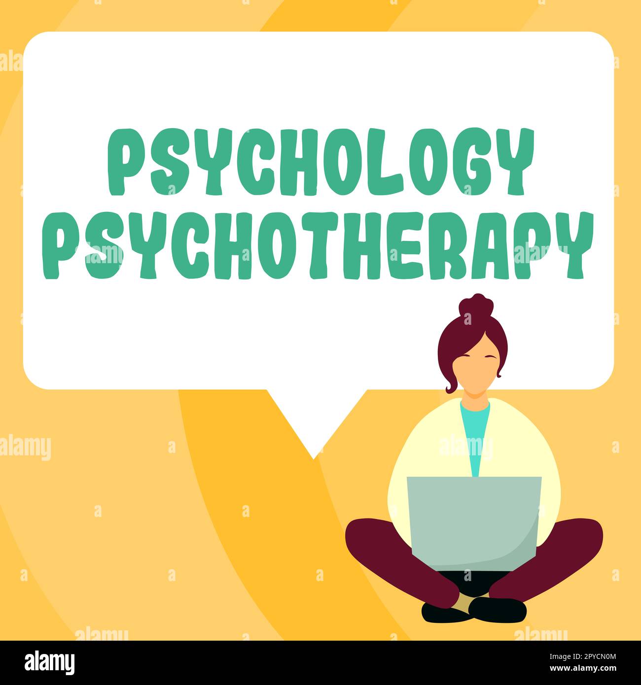 Sign displaying Psychology Psychotherapy. Business idea use of a ...