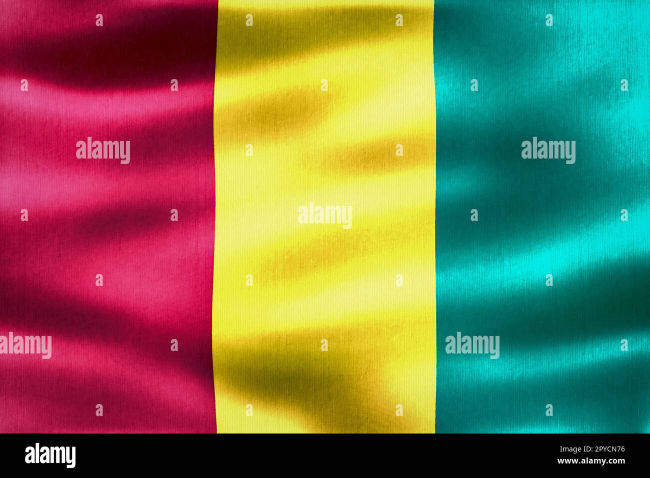 Guinea fabric flag patriotic hi-res stock photography and images - Alamy