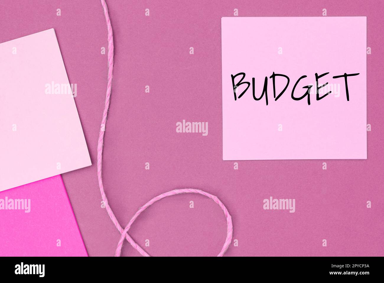 Handwriting text Budget. Business approach defined estimate of income ...