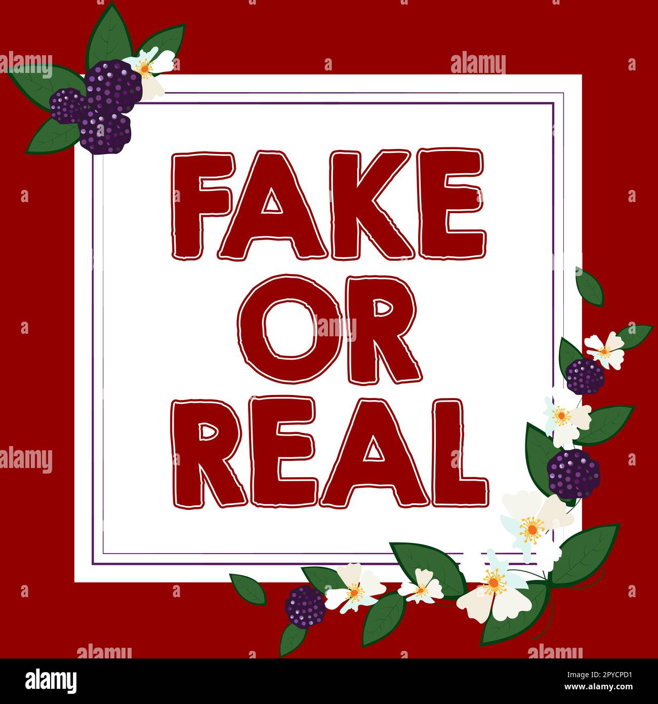 Conceptual caption Fake Or Real. Business approach difference between ... Conceptual caption Fake Or Real. Business approach difference between ...