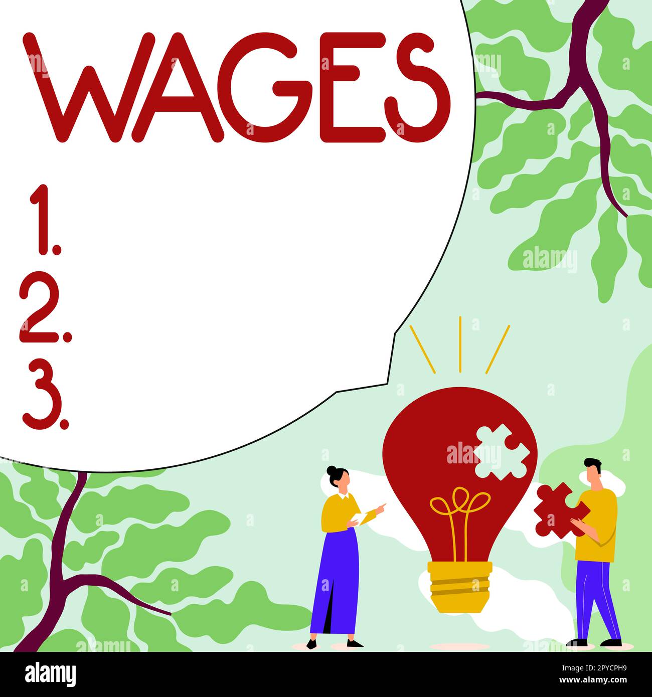Text sign showing Wages. Word Written on fixed regular payment earned ...