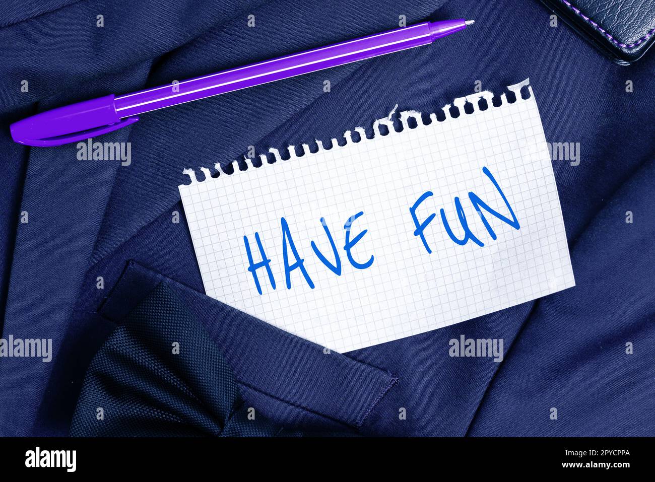 Conceptual caption Have Fun. Business concept wish somebody good and ...